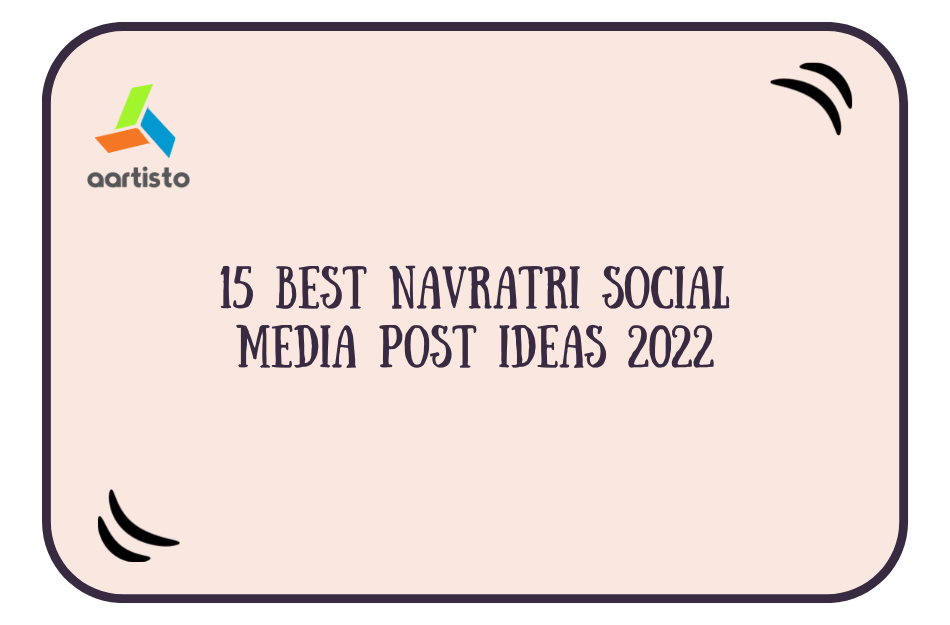 15 Best Navratri Social Media Post Ideas 2024 - Aartisto Web Media ...