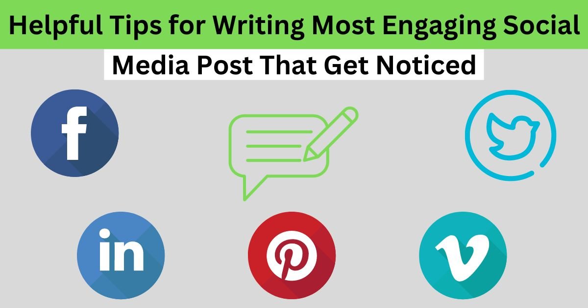 A complete guide to write engaging social media posts that can attract ...