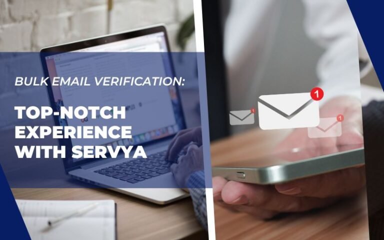 Bulk Email Verification: Top-Notch Experience with Servya - Aartisto Web Media - Digital Branding
